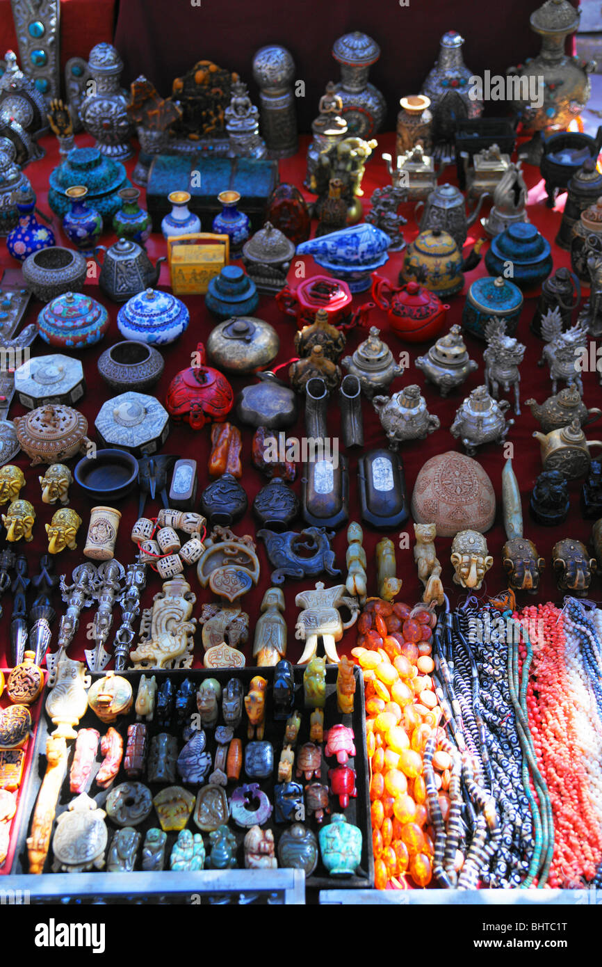Tibetan market goa hi-res stock photography and images - Alamy