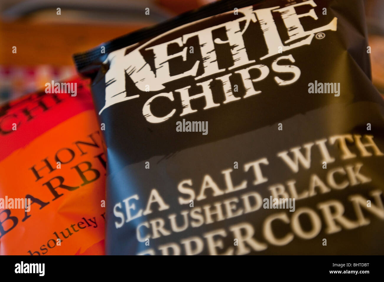 Kettle Chips Pack Stock Photo - Alamy