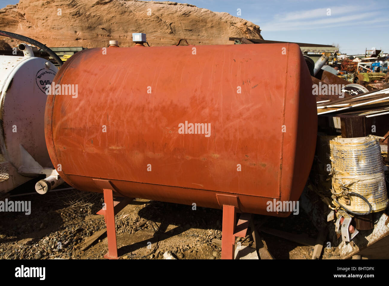Tank yard hi-res stock photography and images - Alamy