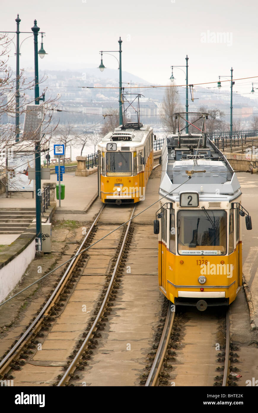 Trams in budapest hi-res stock photography and images - Alamy
