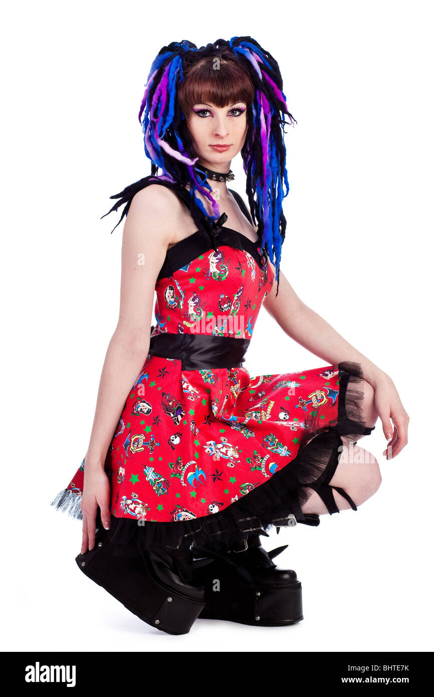 Goth teenager hi-res stock photography and images - Alamy