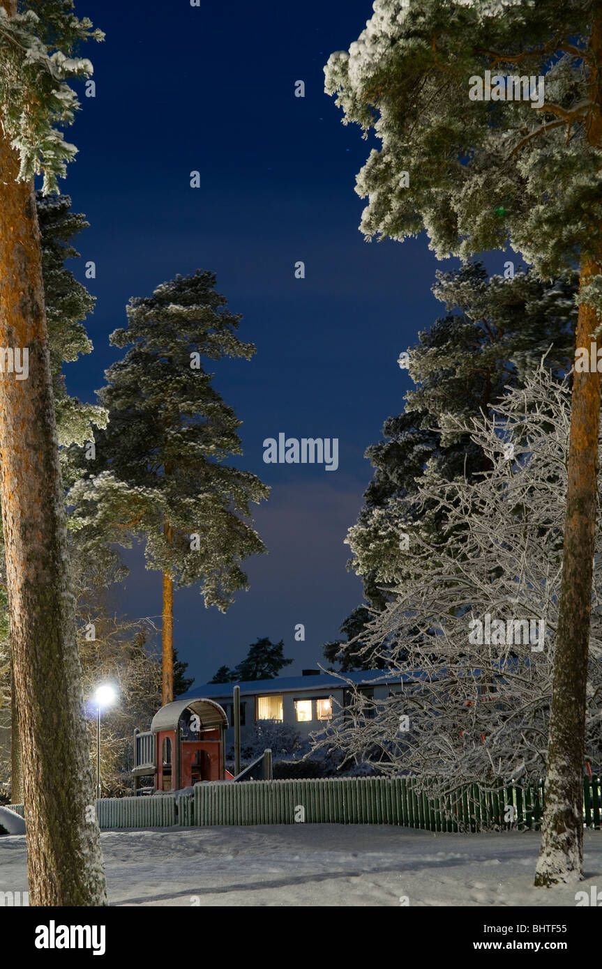 Suburb night hi-res stock photography and images - Alamy