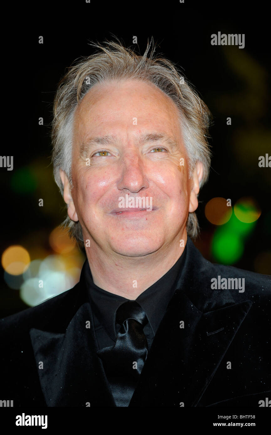ALAN RICKMAN ALICE IN WONDERLAND FILM PREMIERE ODEON CINEMA LEICESTER ...