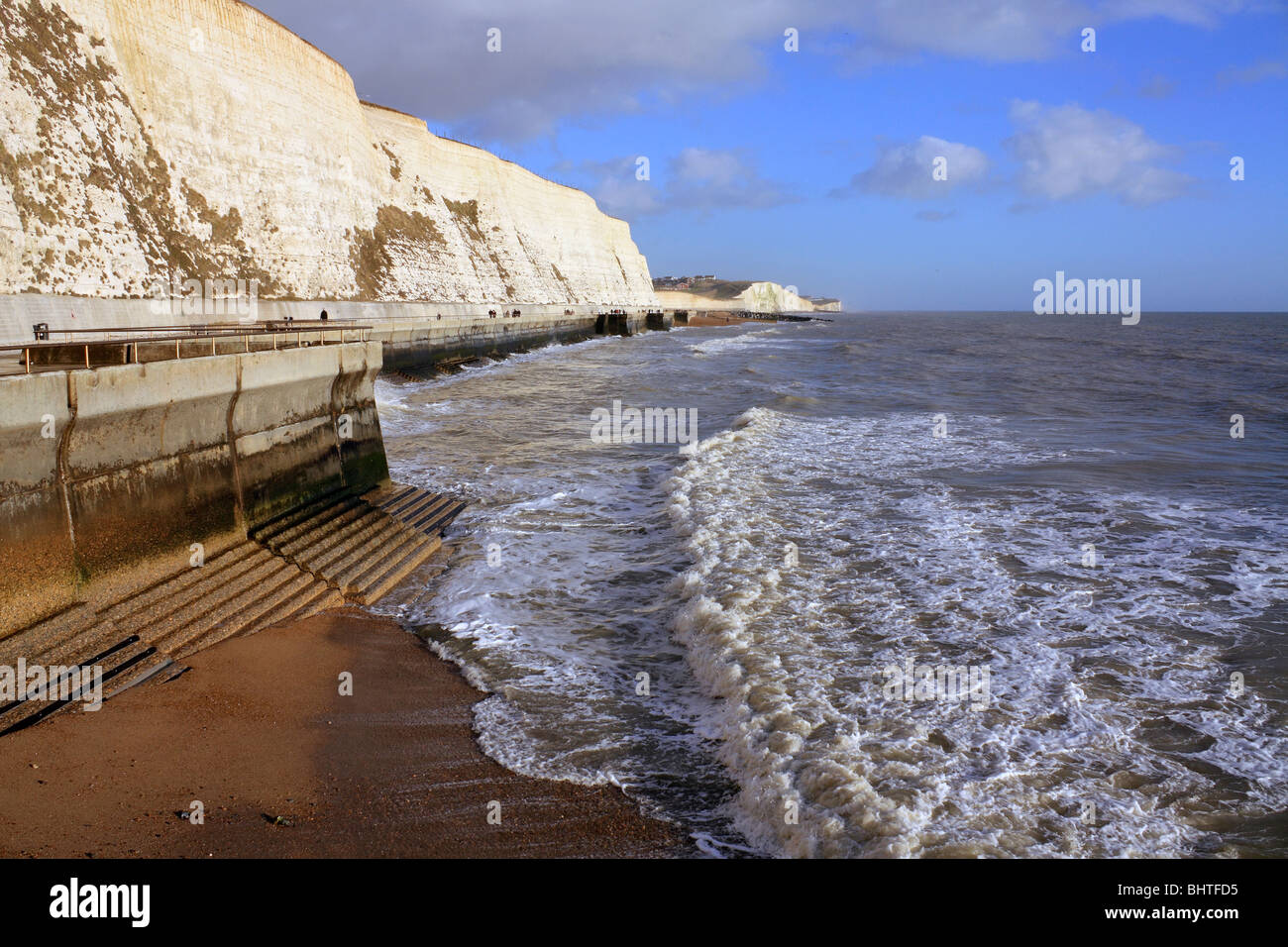 The undercliff walk between Rottingdean and Saltdean East Sussex ...
