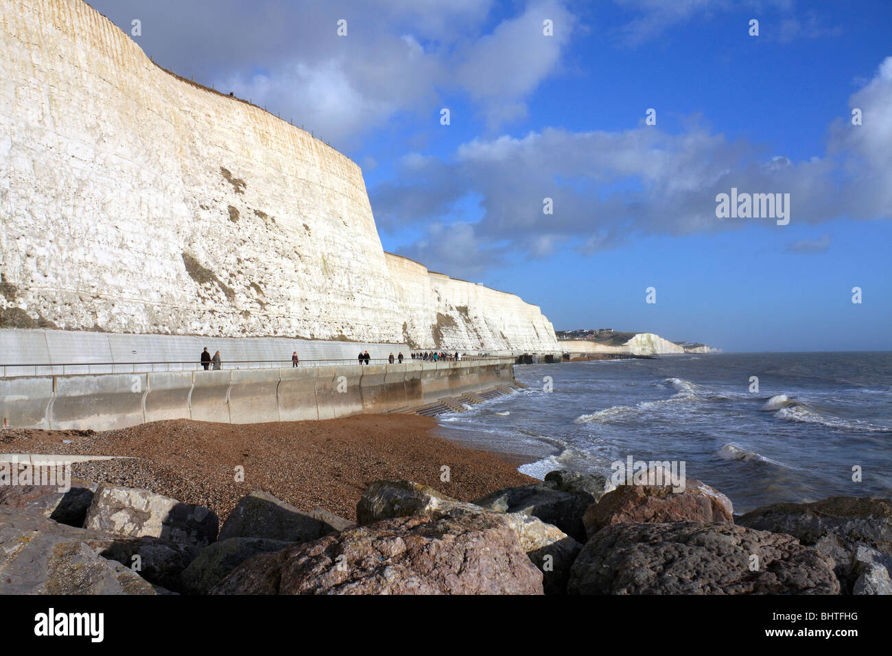 Undercliff Walk Rottingdean Stock Photos & Undercliff Walk Rottingdean ...