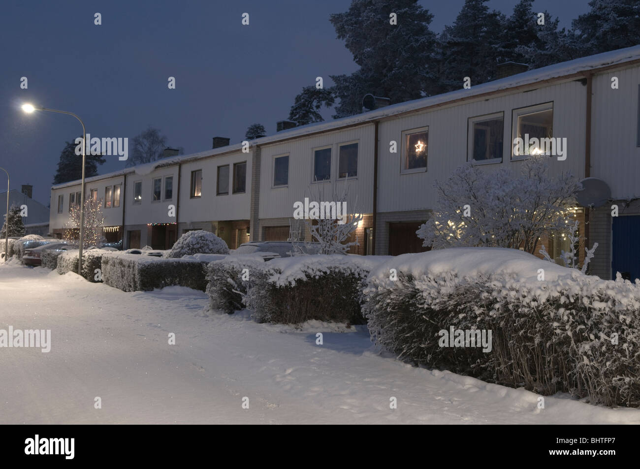Suburb night hi-res stock photography and images - Alamy