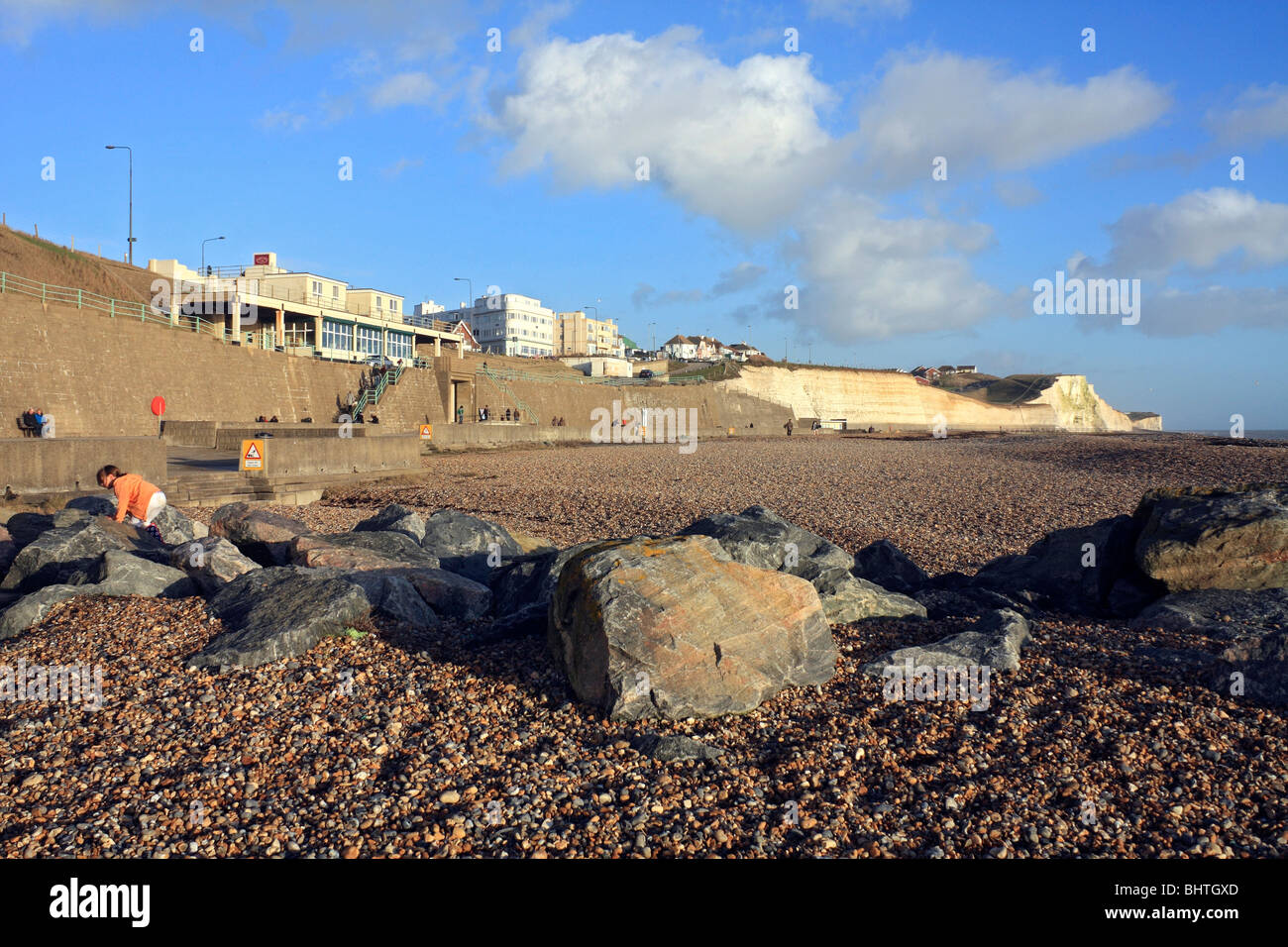 The beach at Saltdean East Sussex, England, UK Stock Photo - Alamy
