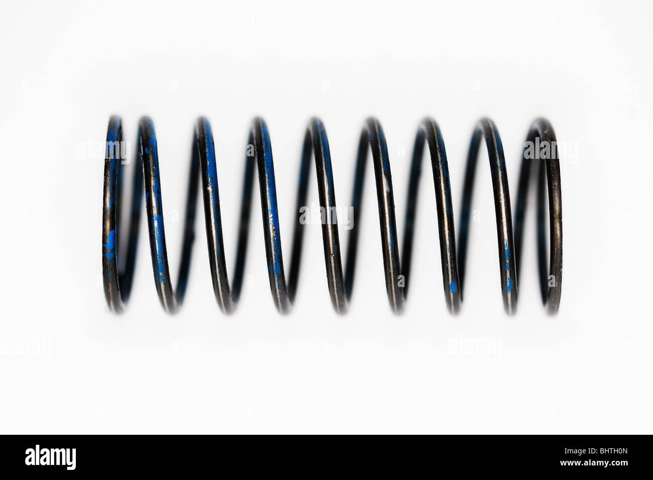 Coiled metal spring hi-res stock photography and images - Alamy