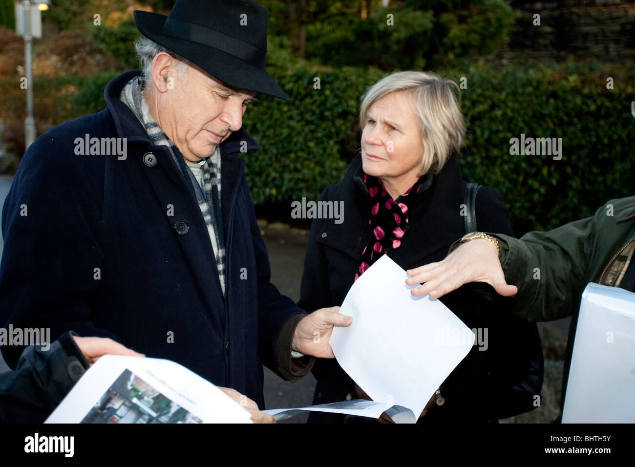 Vince cable and wife hi-res stock photography and images - Alamy