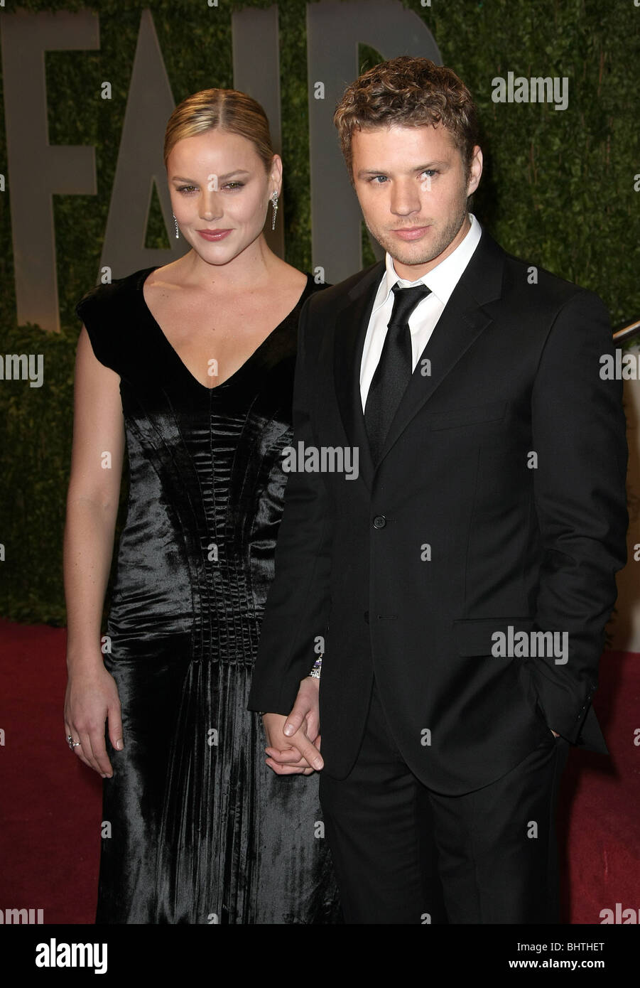ABBIE CORNISH RYAN PHILLIPPE 2009 VANITY FAIR OSCAR PARTY WEST ...