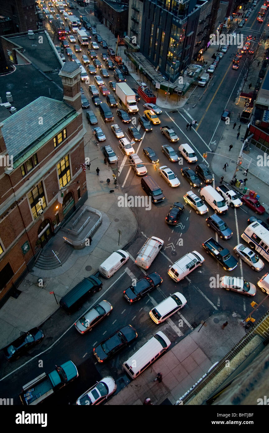 New york city traffic jam hi-res stock photography and images - Alamy