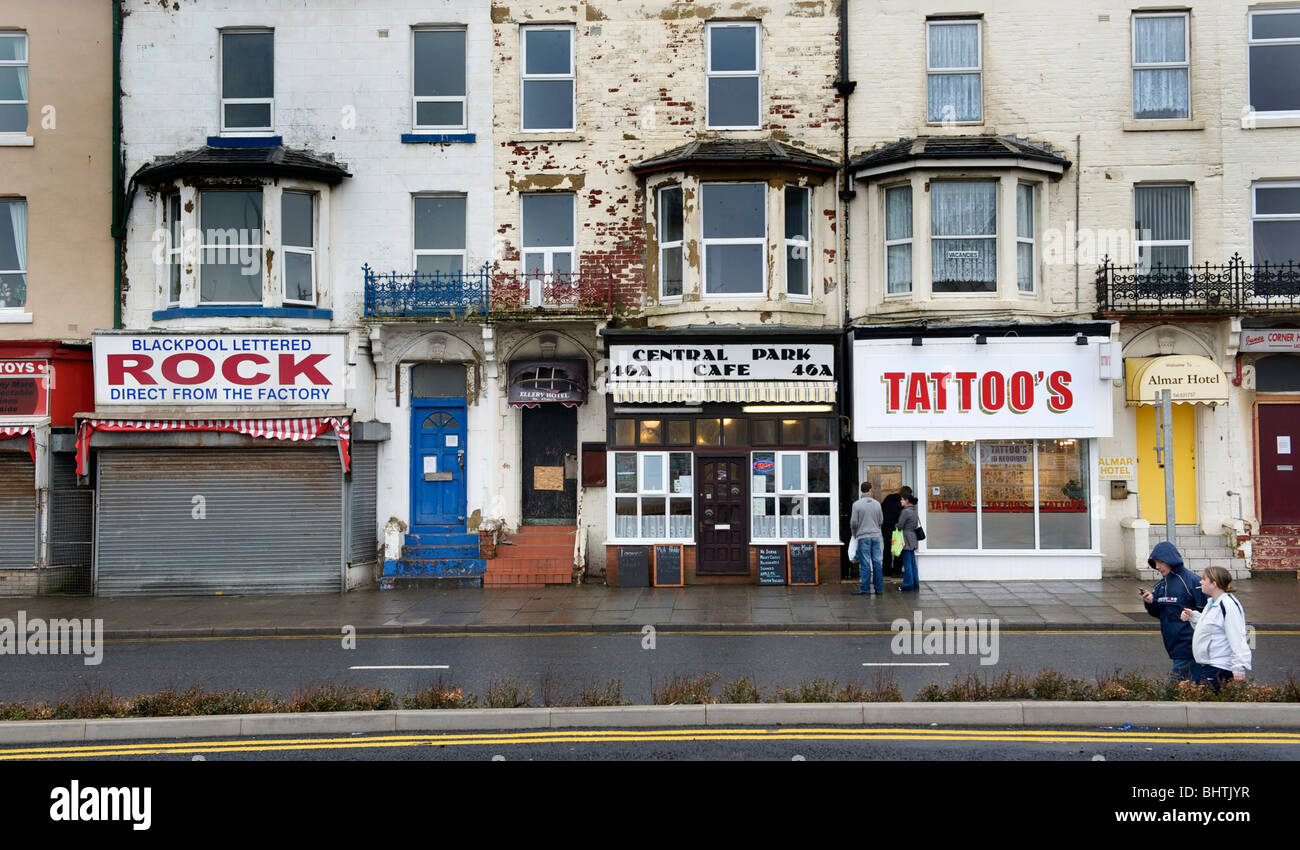 BLACKPOOL town centre Stock Photo - Alamy