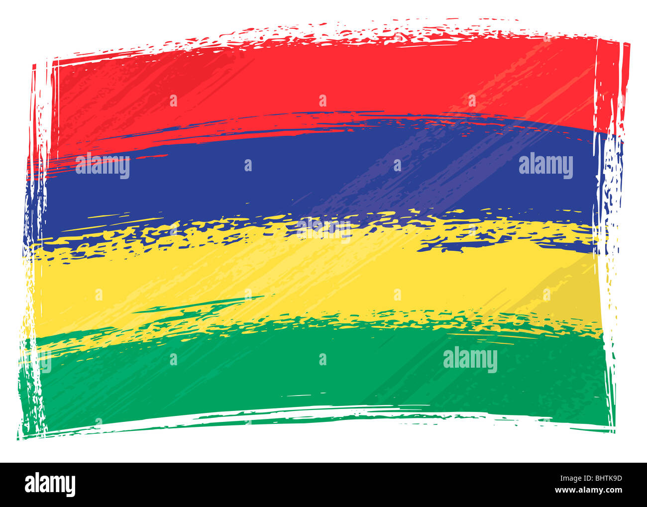 Mauritius flag hi-res stock photography and images - Alamy