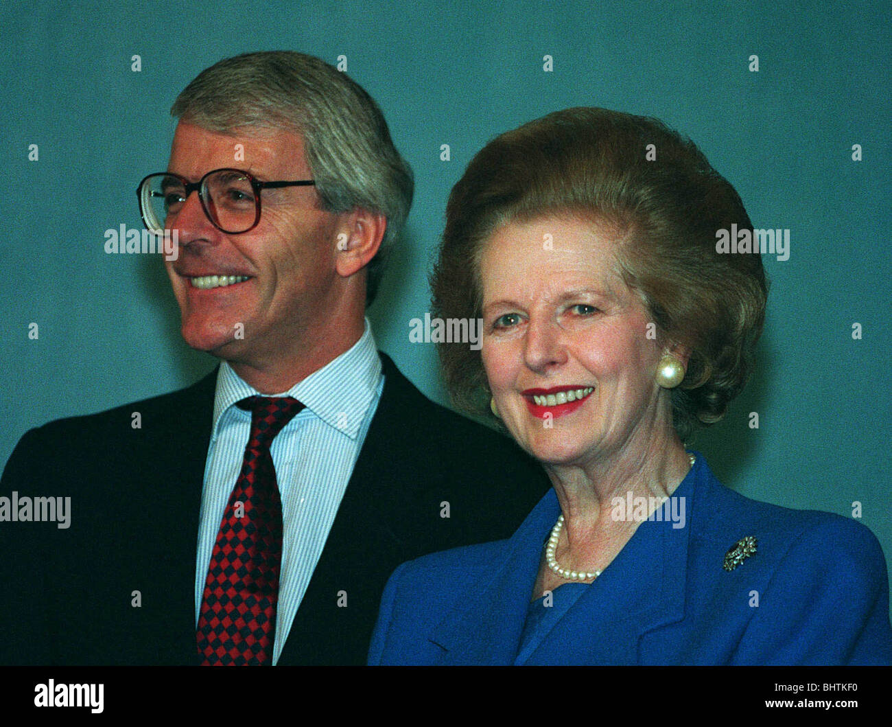 JOHN MAJOR & MRS THATCHER P.M. AND FORMER P.M. 05 December 1993 Stock ...