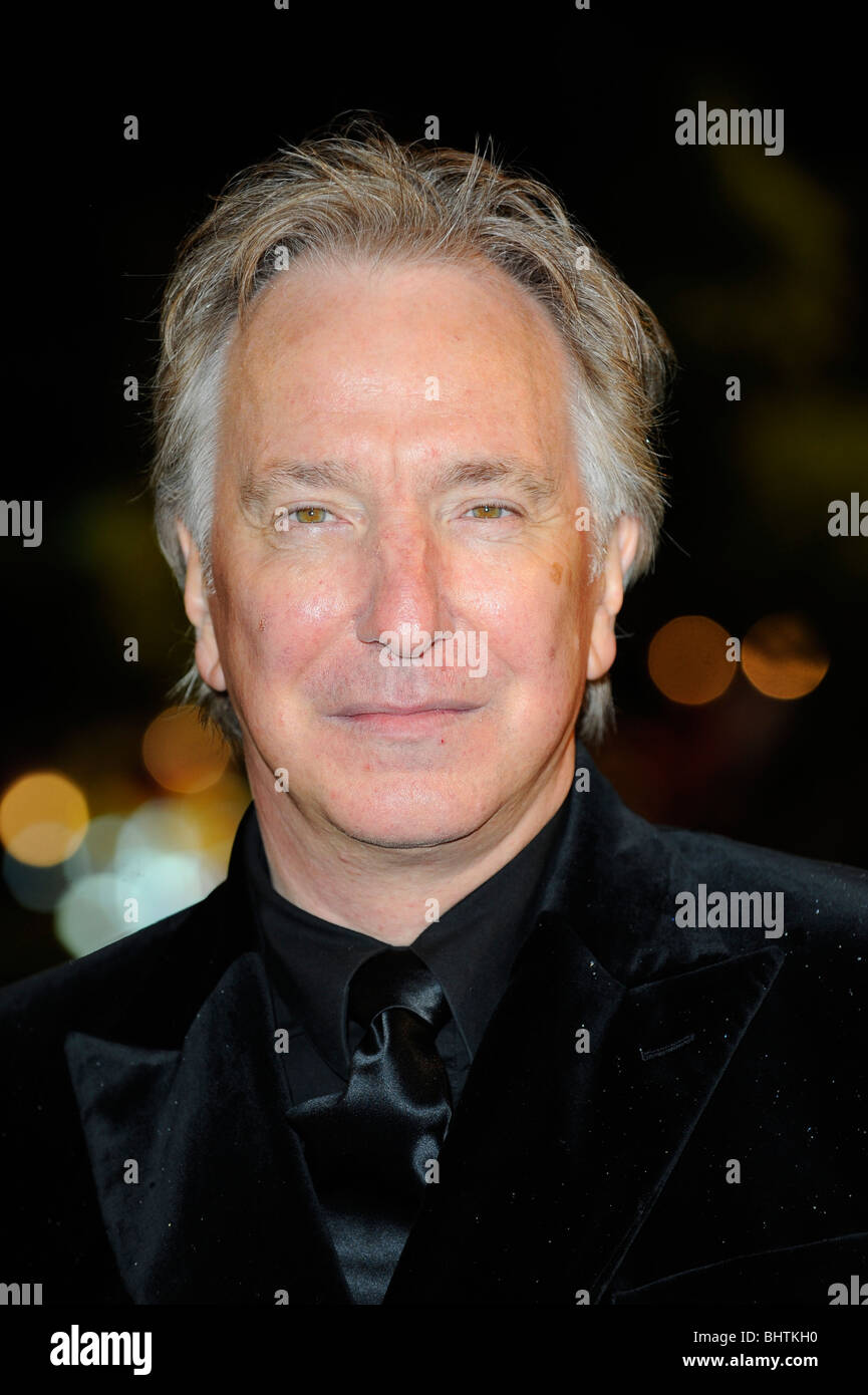 ALAN RICKMAN ALICE IN WONDERLAND FILM PREMIERE ODEON CINEMA LEICESTER ...