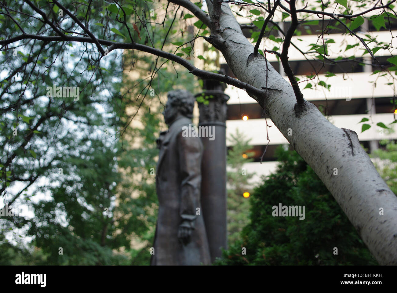 Statue of alexander pushkin hi-res stock photography and images - Alamy