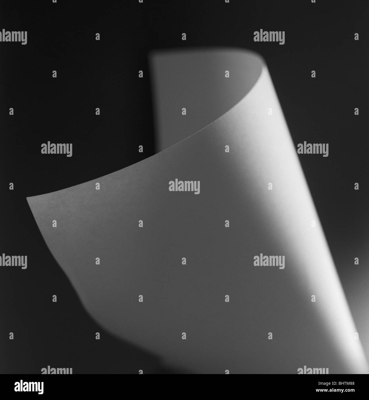 writing paper on dark Stock Photo - Alamy