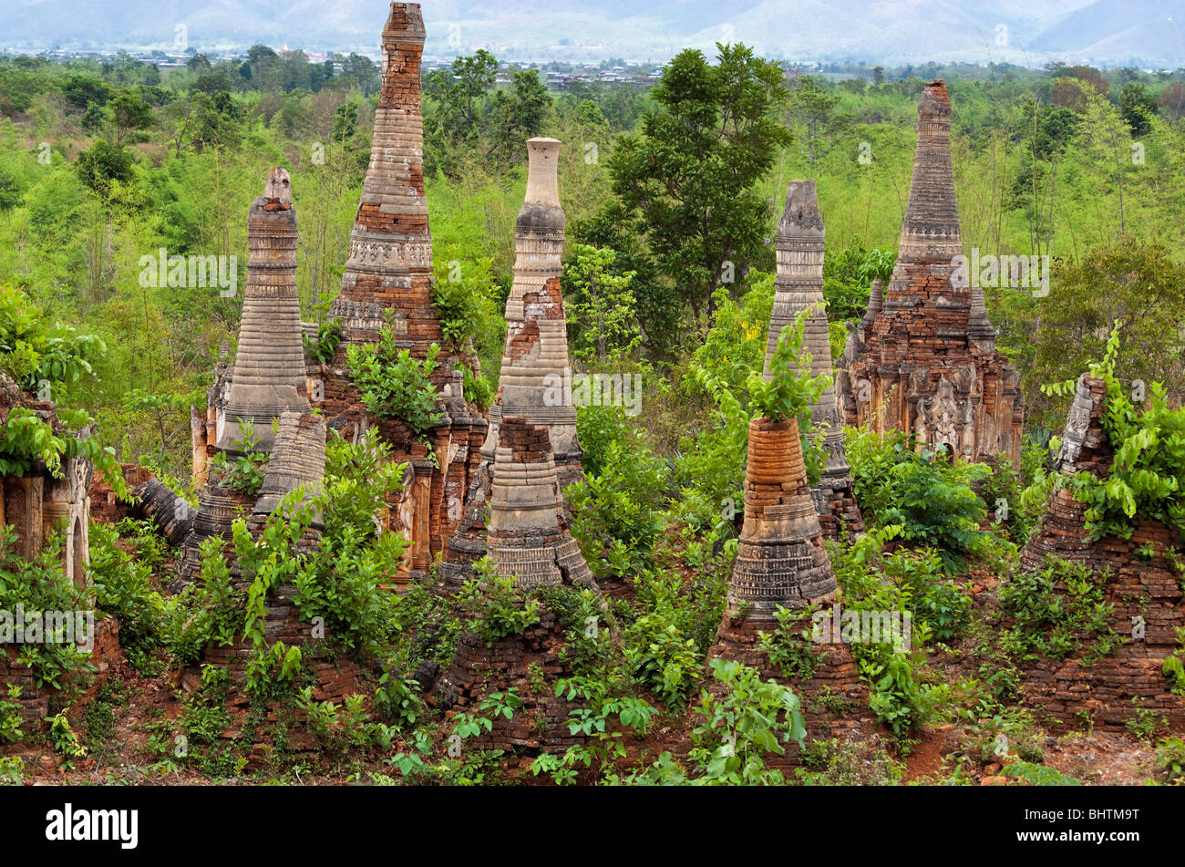 Ruins in Myanmar Stock Photo - Alamy