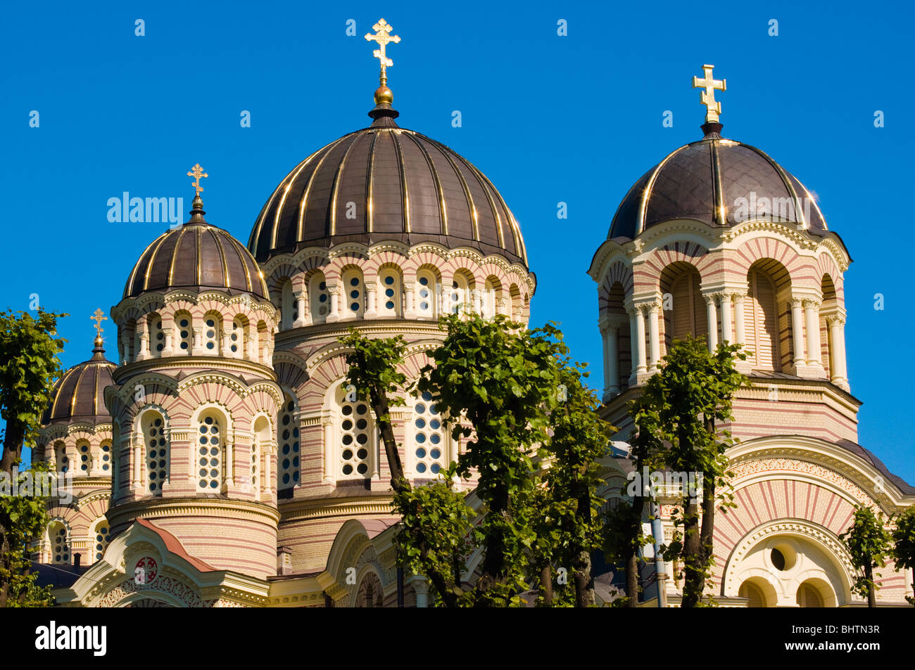 The Nativity of Christ Cathedral of the Eastern Orthodox Church in Riga ...