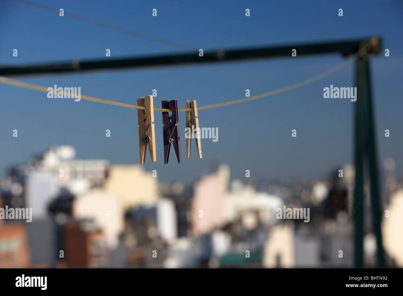 Rooftop washing hi-res stock photography and images - Alamy