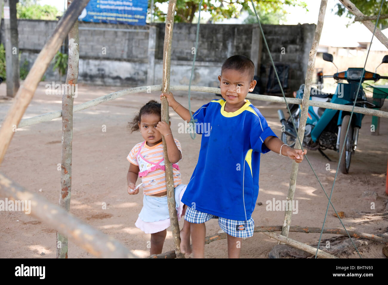 Young Sea Gypsy children at Rawai Village - Phuket Stock Photo - Alamy