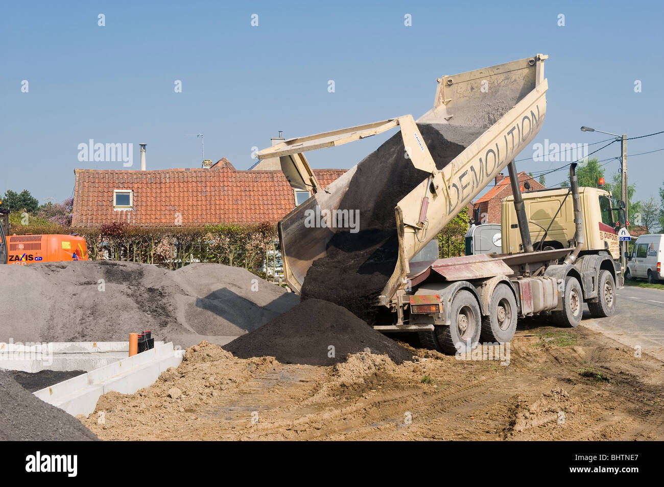 Backfill concrete hi-res stock photography and images - Alamy