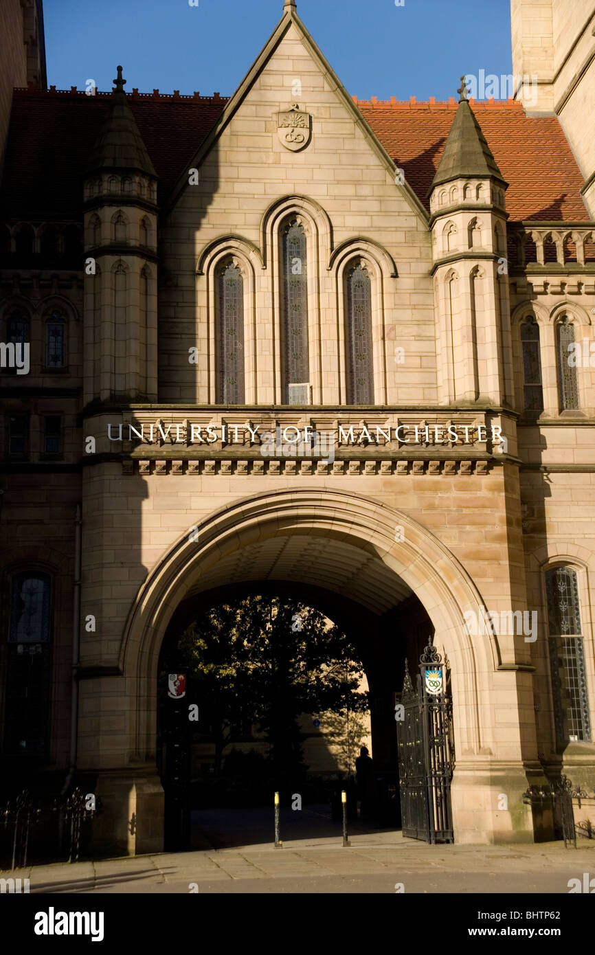 Whitworth Building the University of Manchester and Oxford Road Stock ...