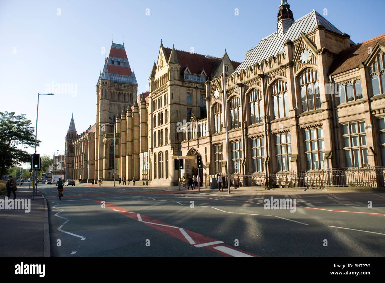 Whitworth Building the University of Manchester and Oxford Road Stock ...
