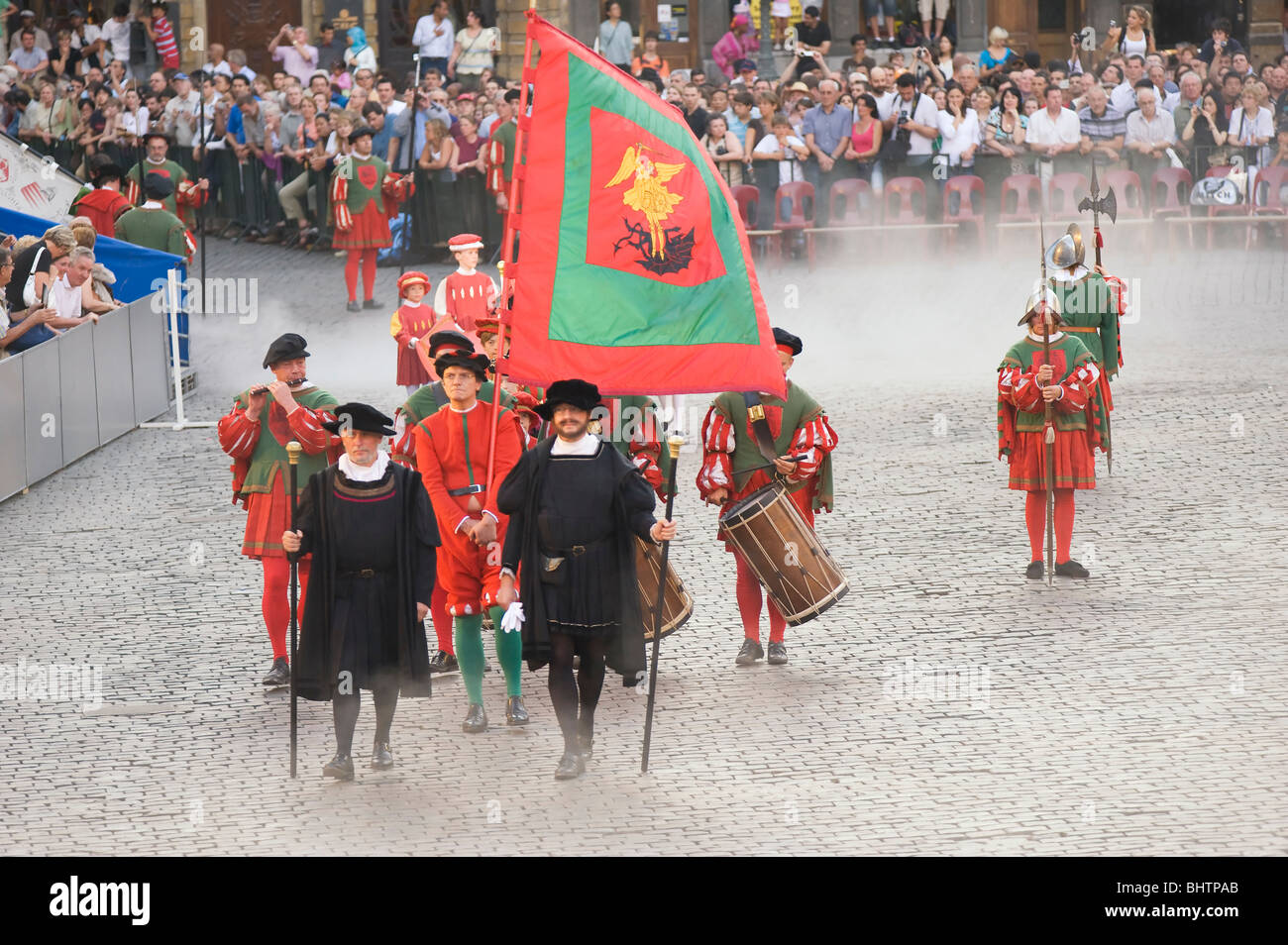 Procession during the Ommegang, Brussels, Belgium Stock Photo - Alamy