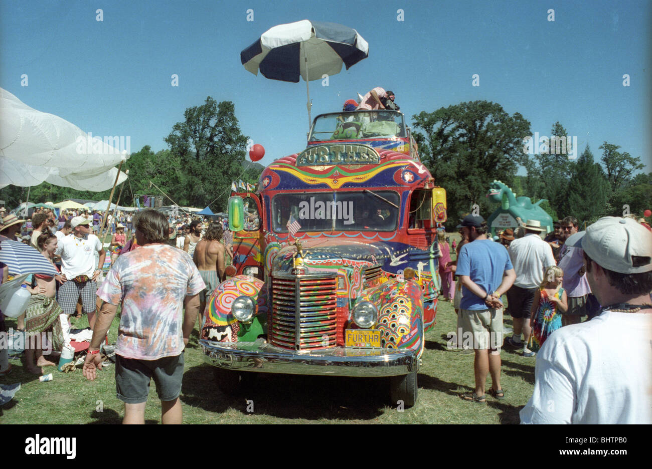 Ken merry prankster bus furthur hi-res stock photography and images - Alamy