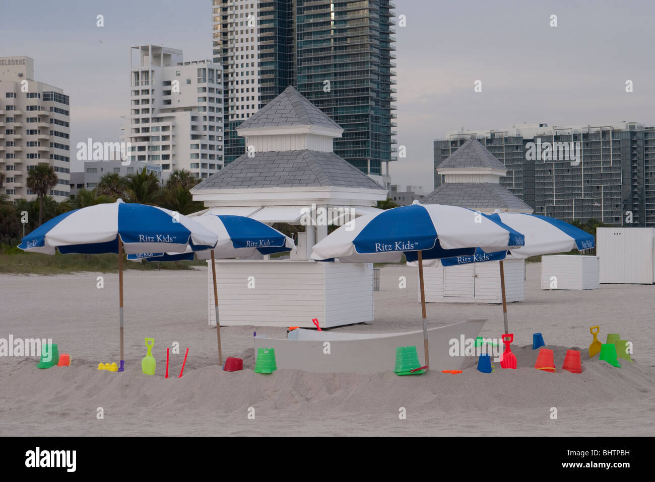 Children hotel playground with toys at Miami South Beach Stock Photo ...