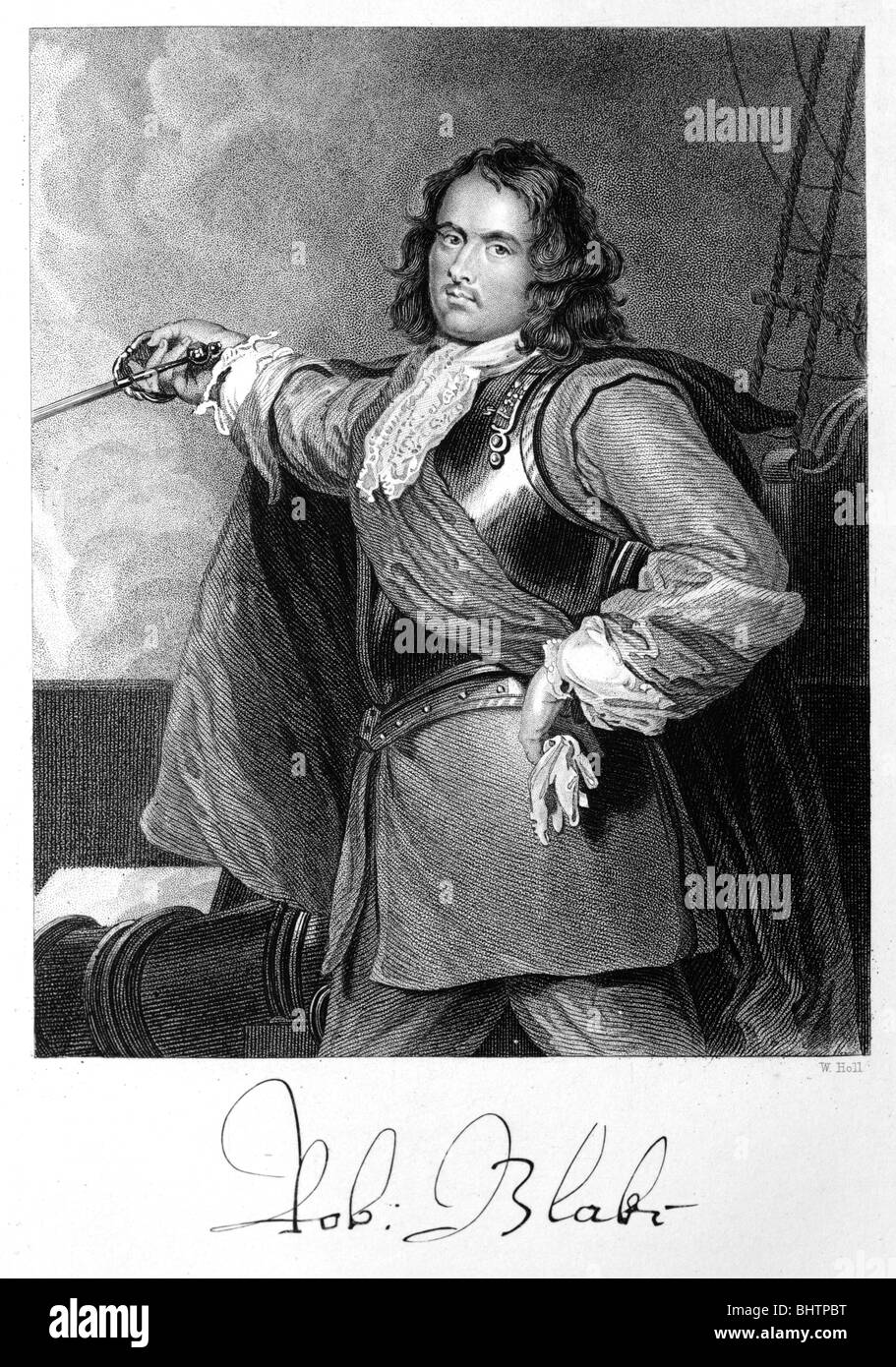 Admiral Robert Blake Stock Photo - Alamy