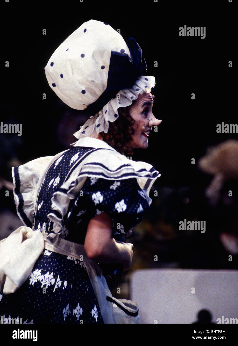 Jane Haworth performing in Derek Deane's production of Alice In ...