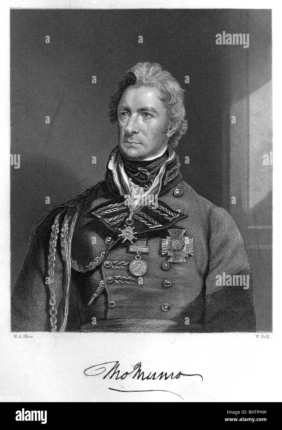 Sir Thomas Munro Stock Photo - Alamy
