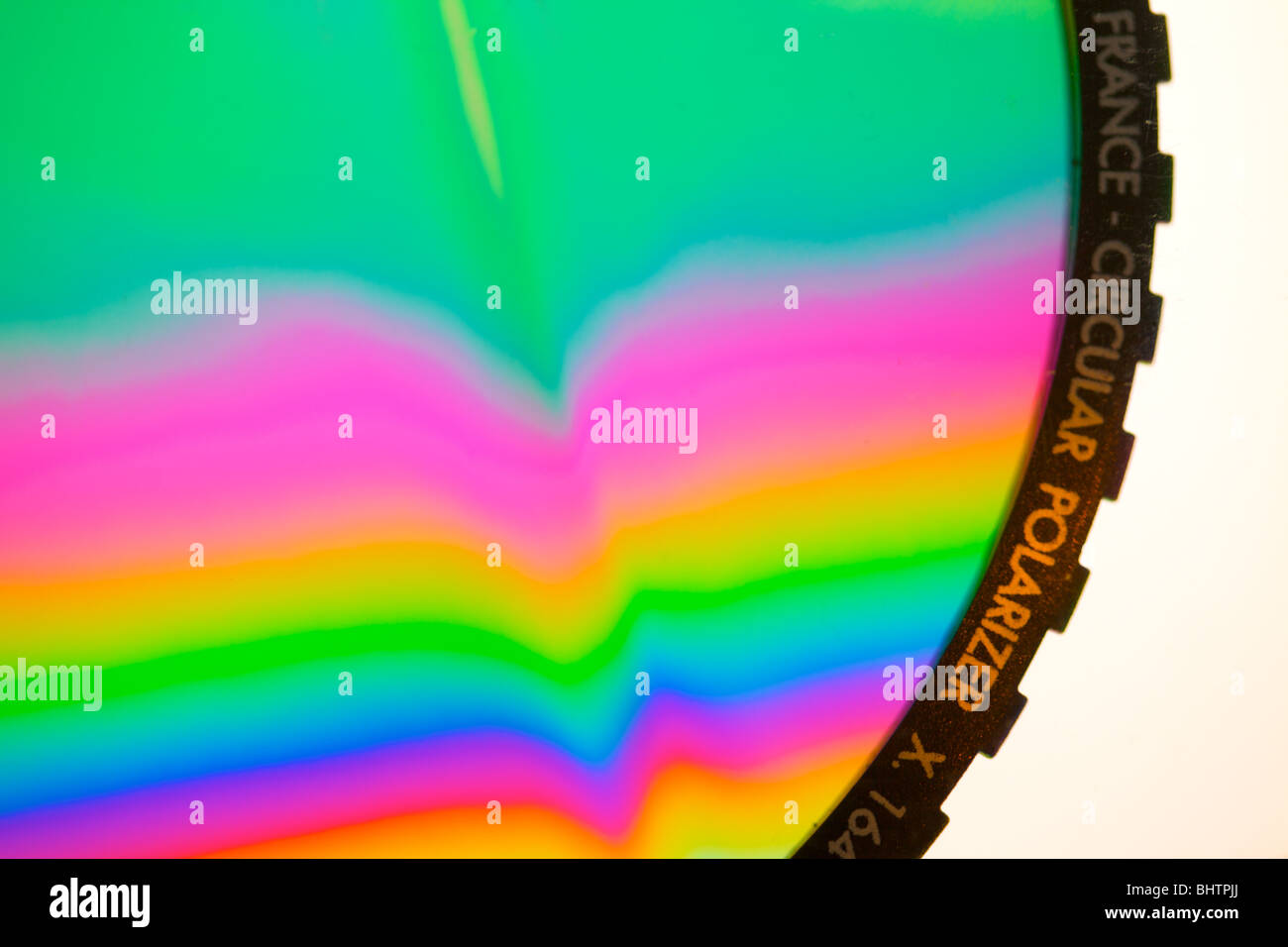 cross polarization using a circular polarizer Stock Photo - Alamy