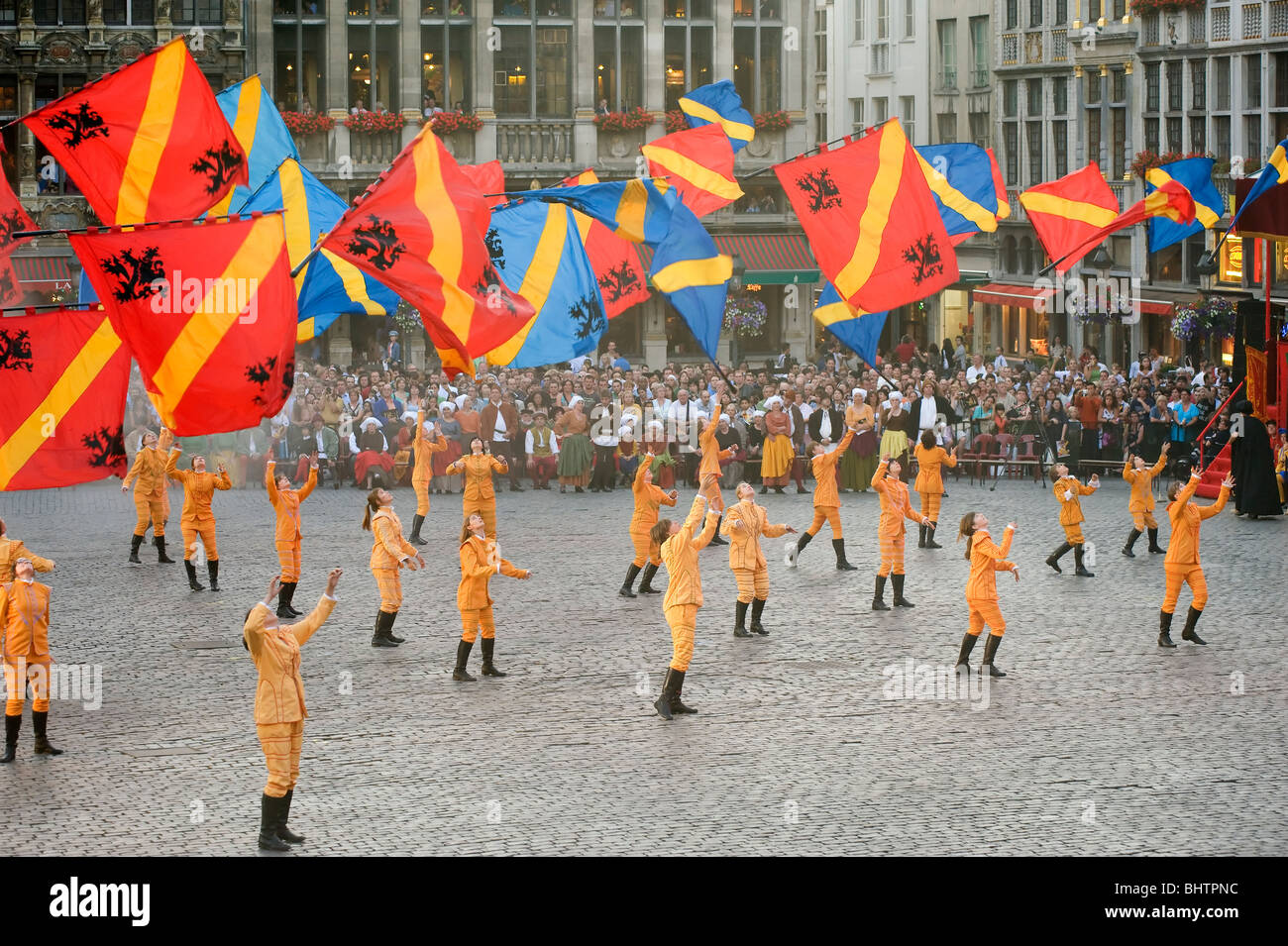 Procession during the Ommegang, Brussels, Belgium Stock Photo - Alamy