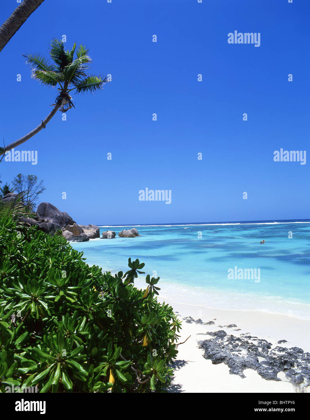 Anse Source d'Argent Beach, La Digue, Inner Islands, Republic of ...