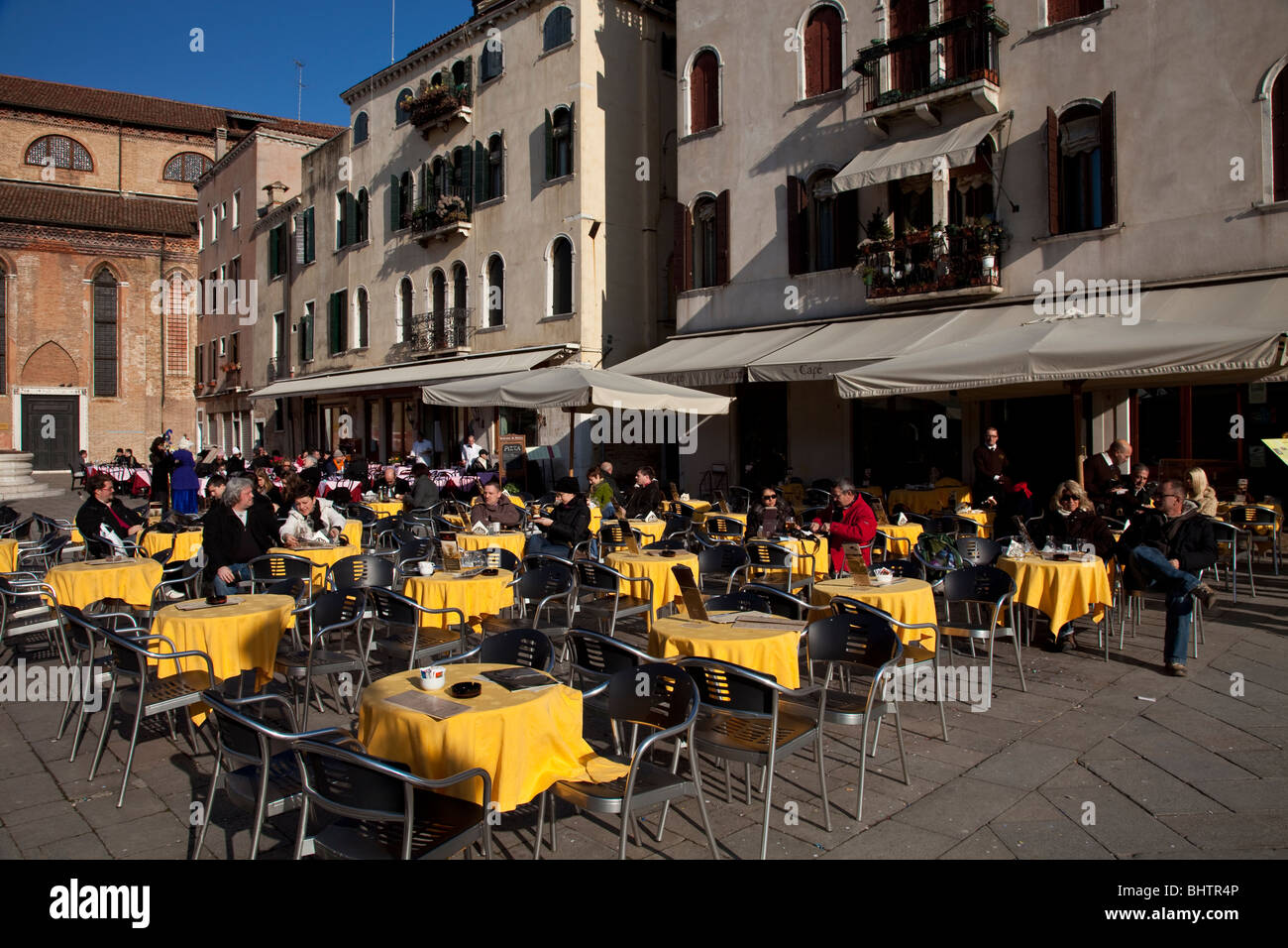 Venice outdoor eating hi-res stock photography and images - Alamy