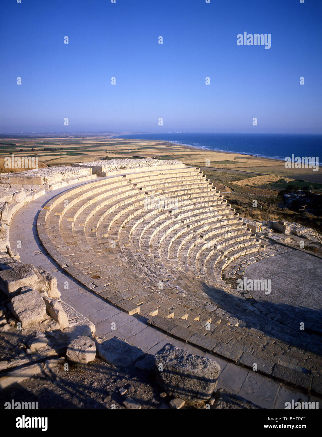 The Theatre of Kourion (Curium), Episkopi, Limassol District, Republic ...