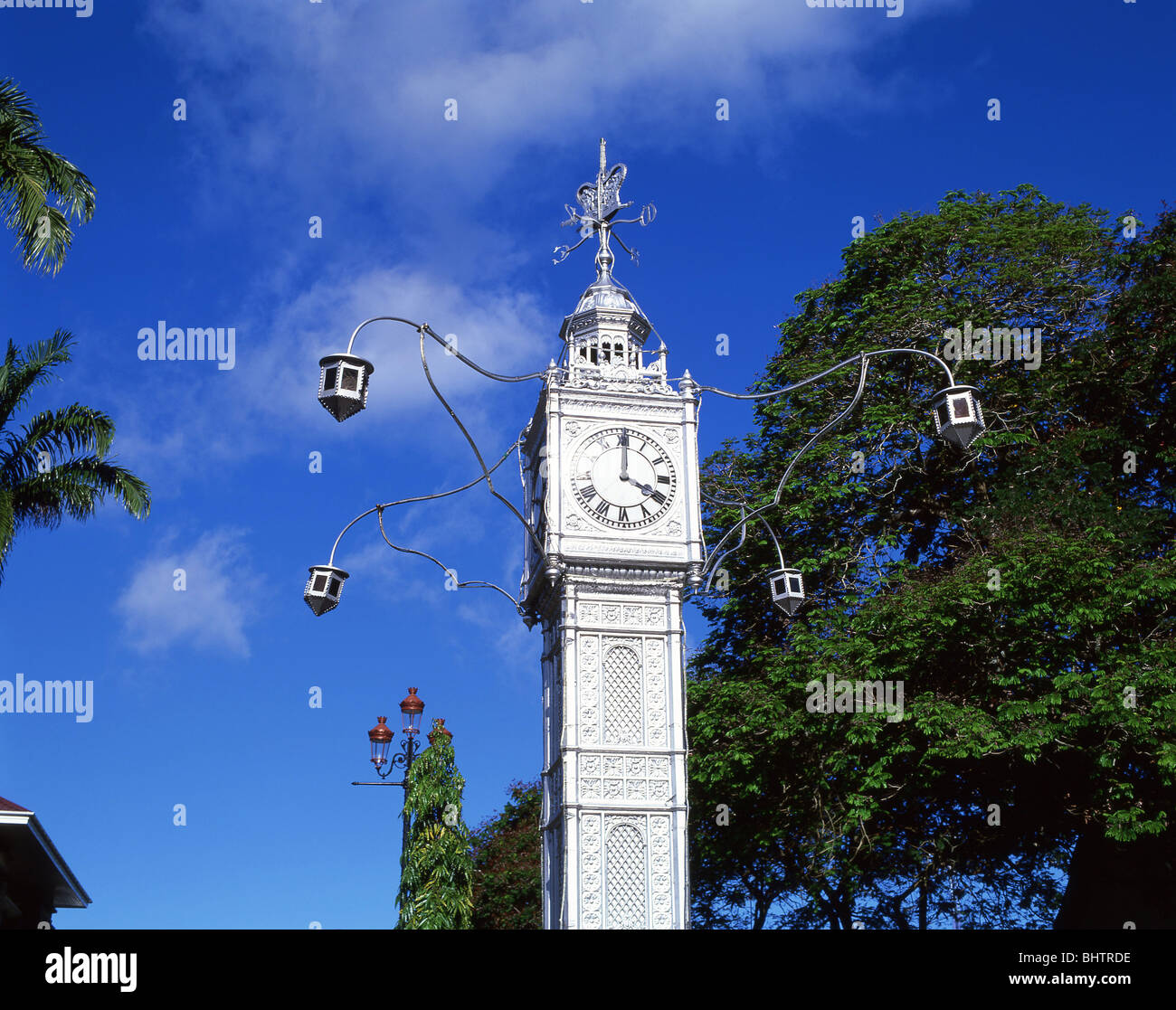 Victoria Clocktower, Independence Avenue, Victoria, Mahe, Republic of ...