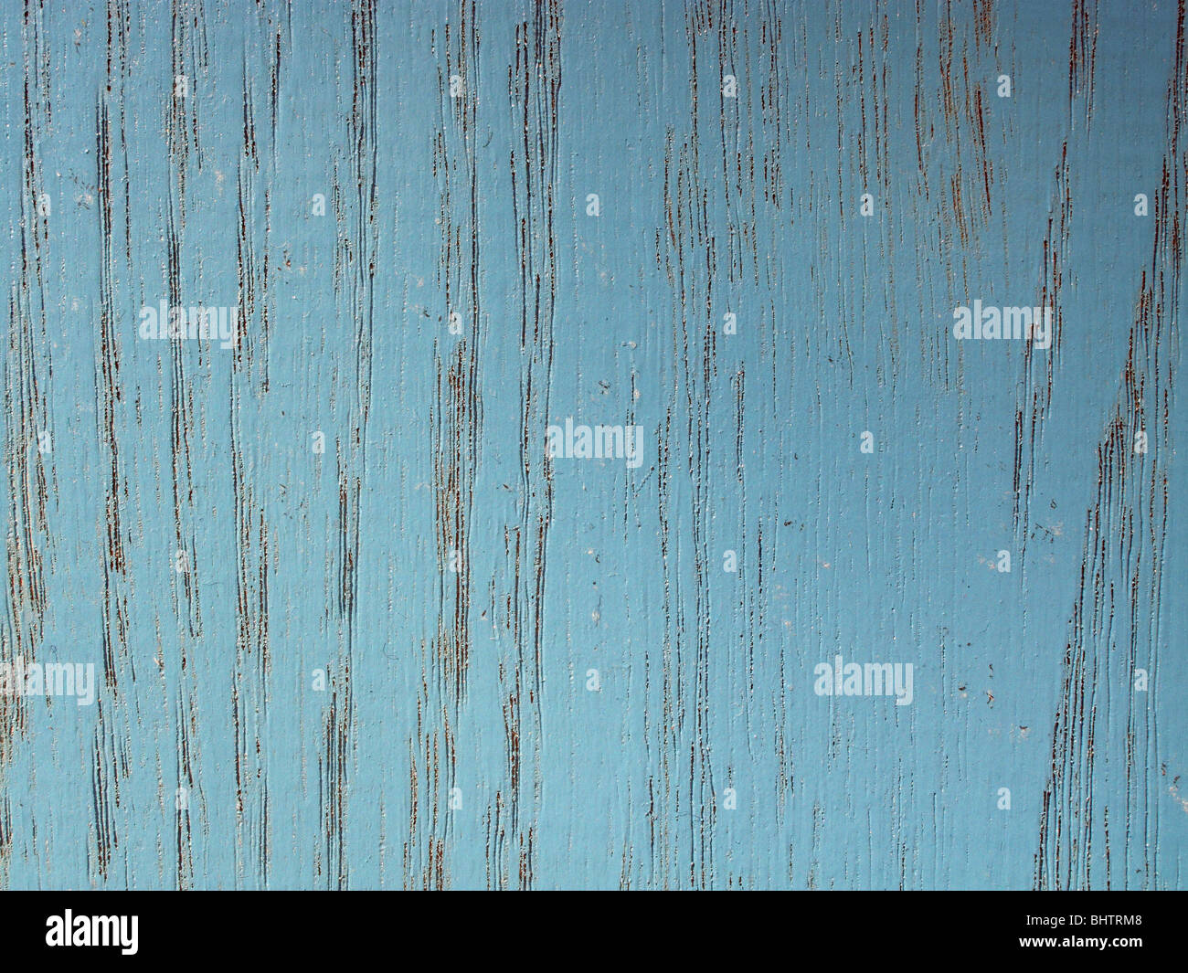 Painted blue wooden board Stock Photo - Alamy