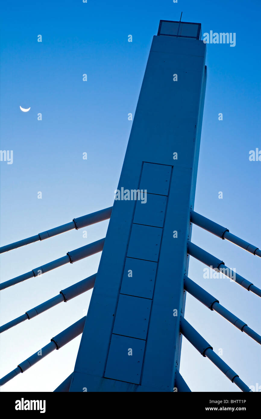 Bridge in Milwaukee Stock Photo - Alamy