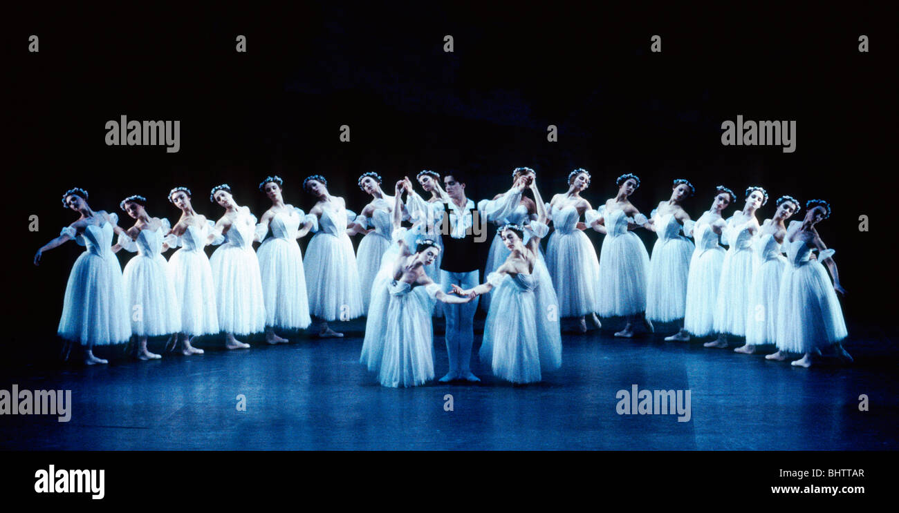 English National Ballet. Les Sylphides Stock Photo - Alamy