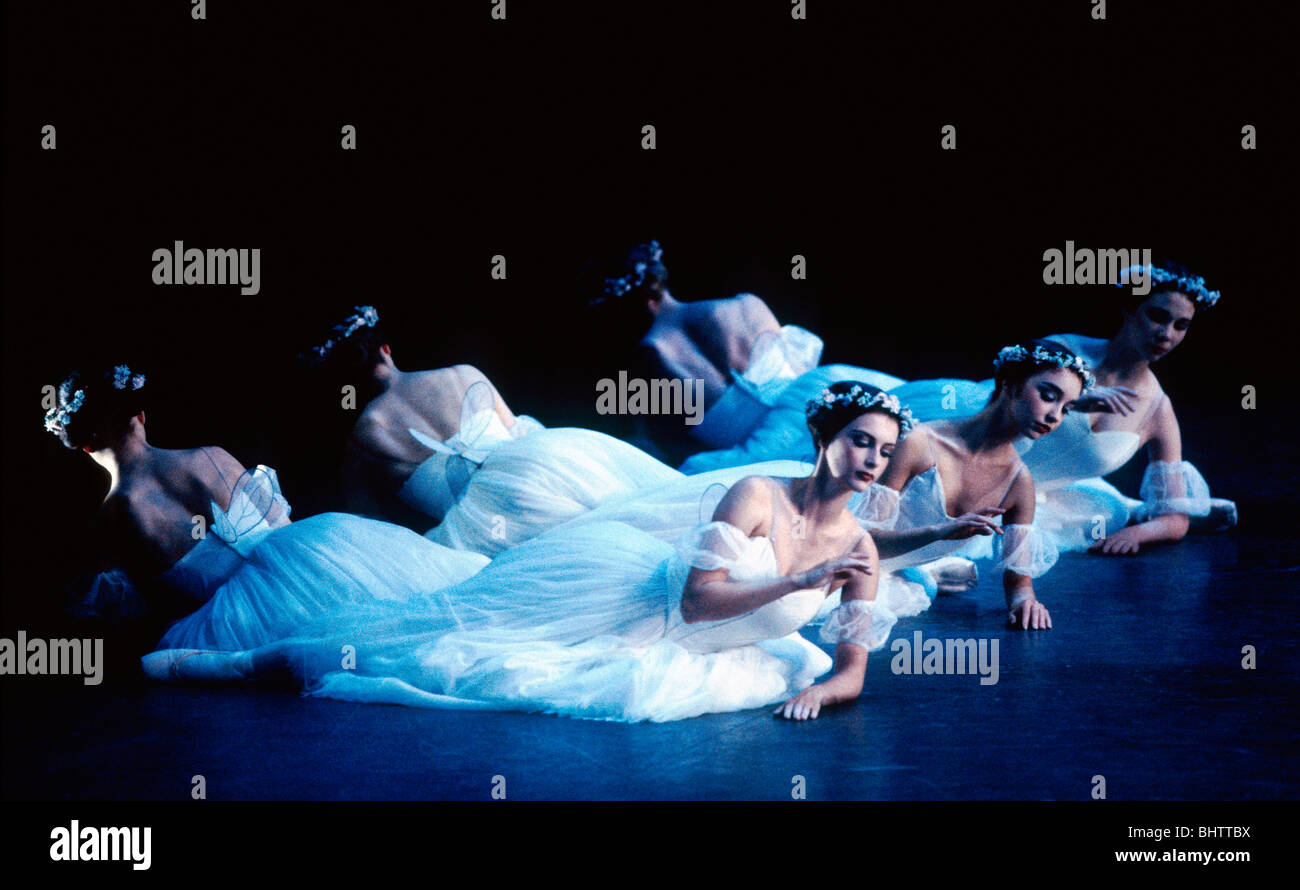 English National Ballet. Les Sylphides Stock Photo - Alamy