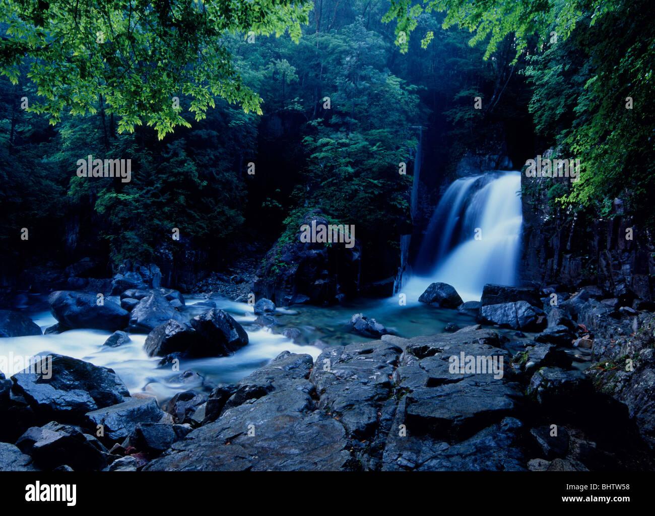 Sentaru Falls, Nakatsugawa, Gifu, Japan Stock Photo - Alamy