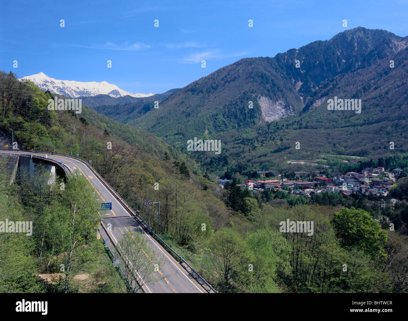 Hirayu Onsen, Takayama, Gifu, Japan Stock Photo - Alamy