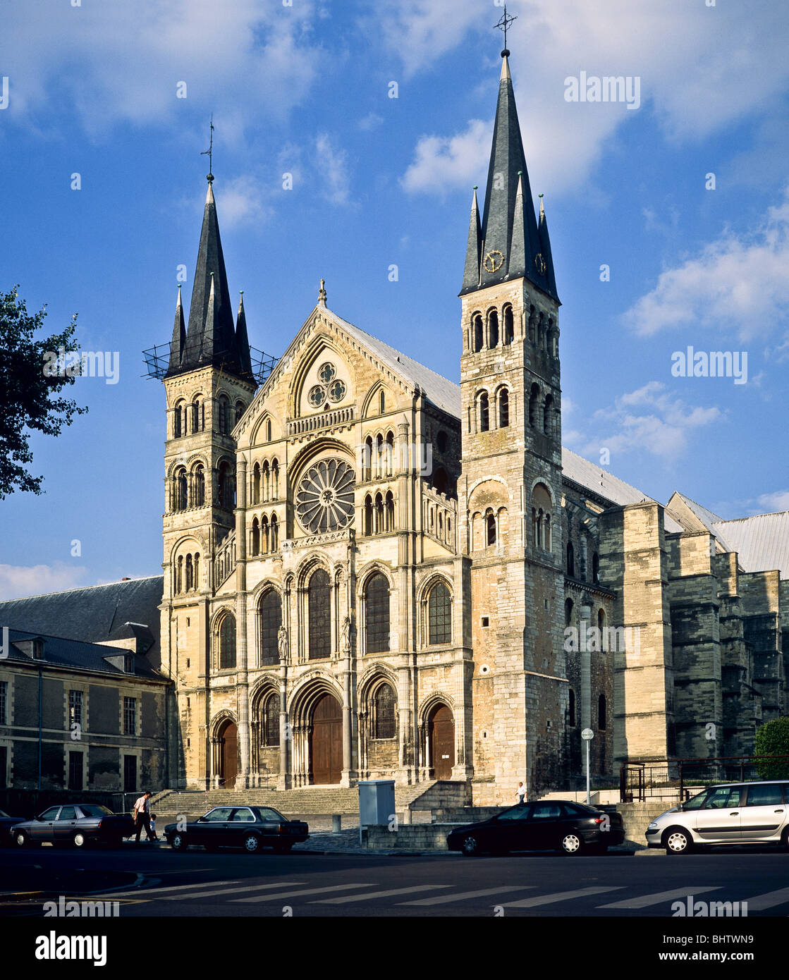 Basilica st remi architecture hi-res stock photography and images - Alamy