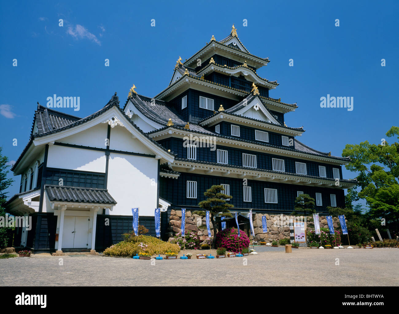 Okayama Castle, Okayama, Okayama, Japan Stock Photo - Alamy