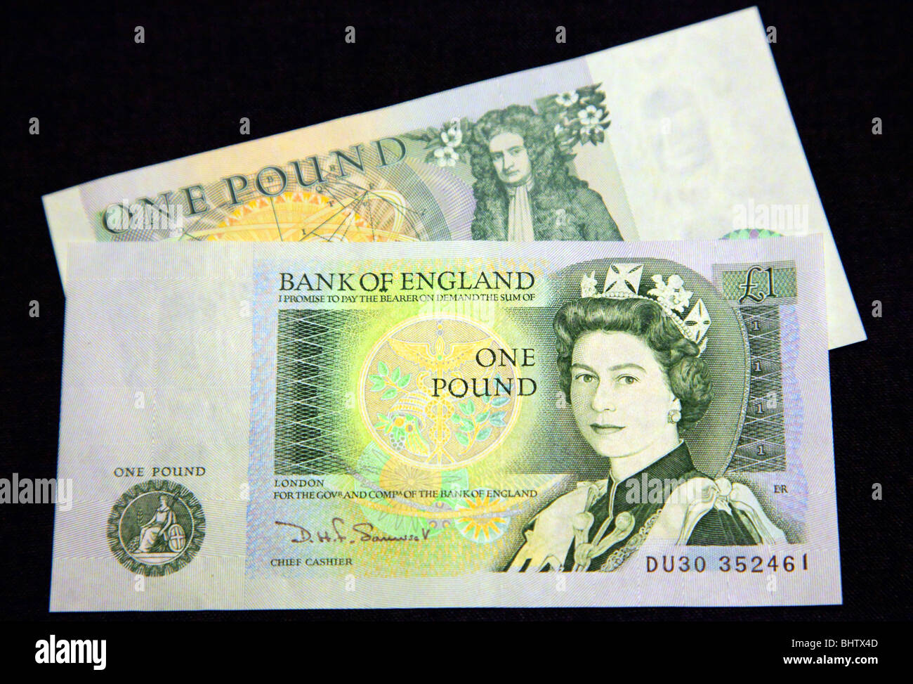 One pound note hi-res stock photography and images - Alamy