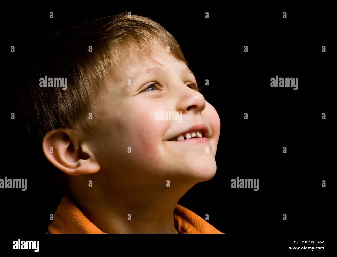 Young boy closeup face portrait with emotions Stock Photo - Alamy